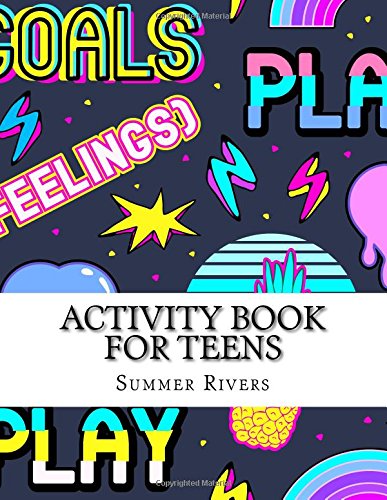 Amazon.com: Activity Book For Teens: Large Print Teen Activity Book ...