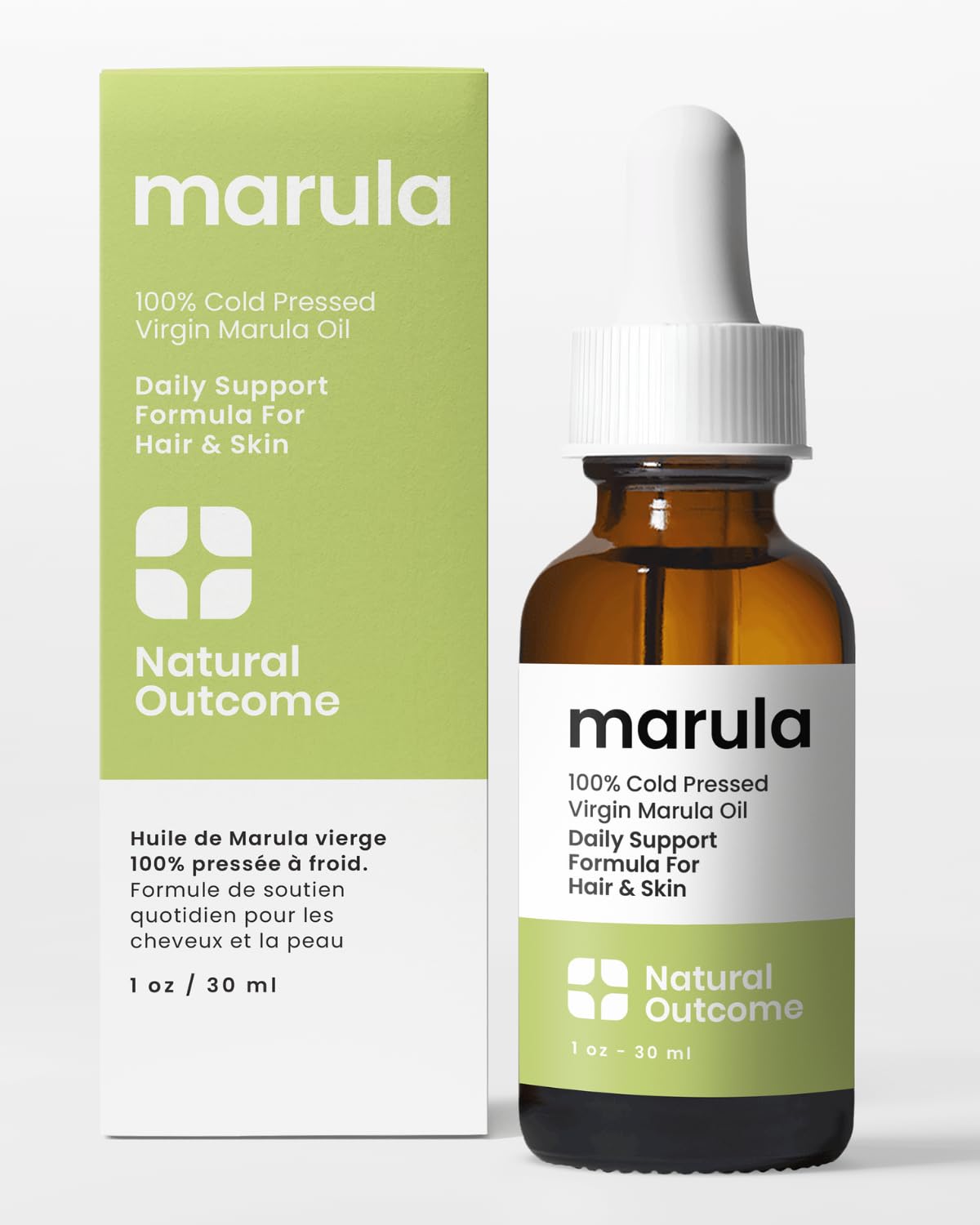 Amazon.com: natural outcome Marula Oil 100% Pure Cold-Pressed ...