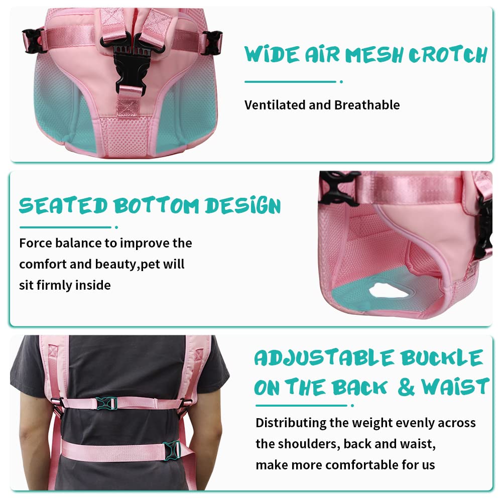 Snapklik.com : Texsens Dog Front Pack Carrier - Adjustable Hands-Free ...