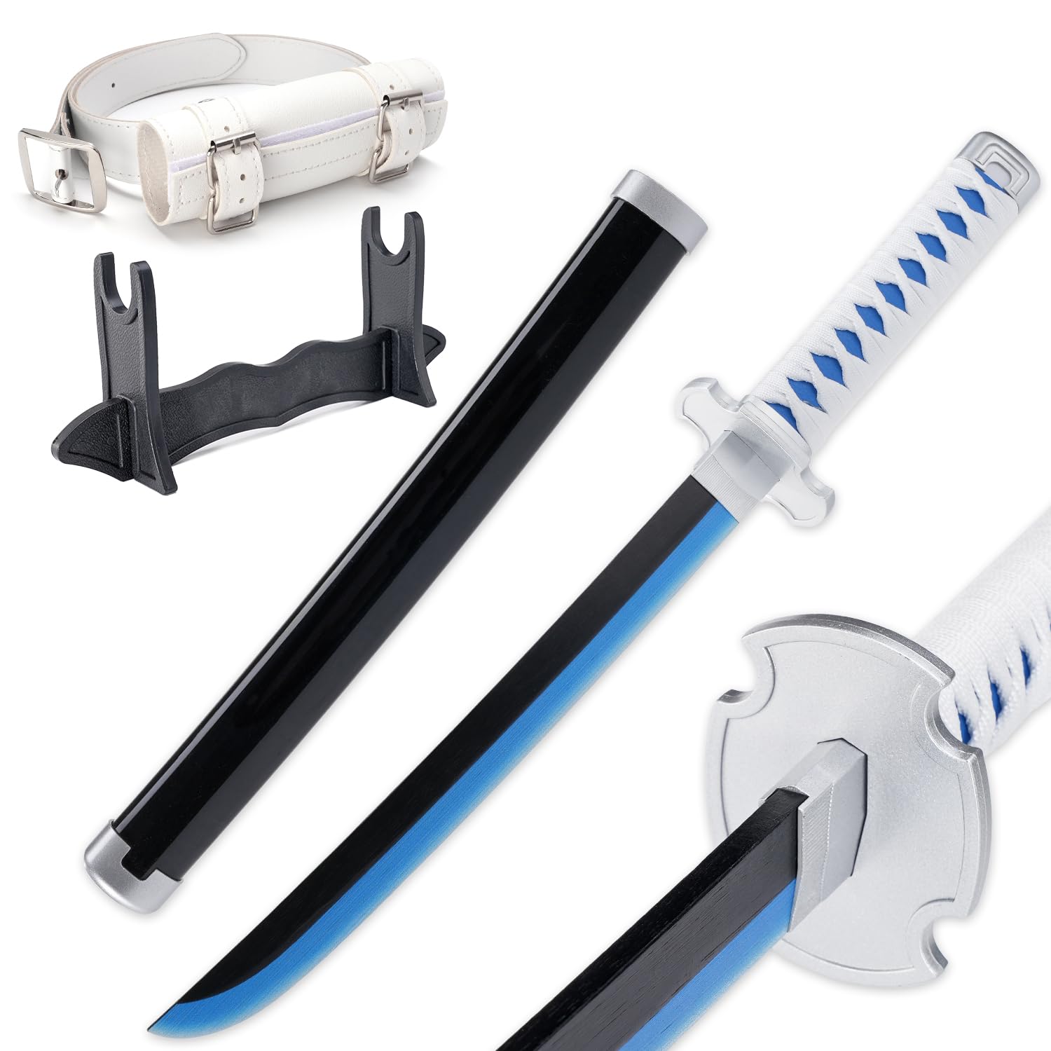 Snapklik.com : Zisu Tanjiro Sword - 23.6" Short Katana Replica For Kids ...