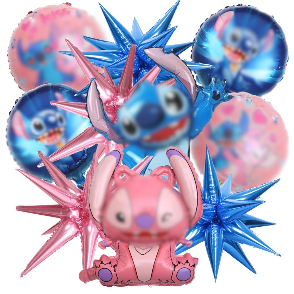 Amazon.com: 10PCS Cartoon Foil Balloons 18" and 26" for Birthday Party ...