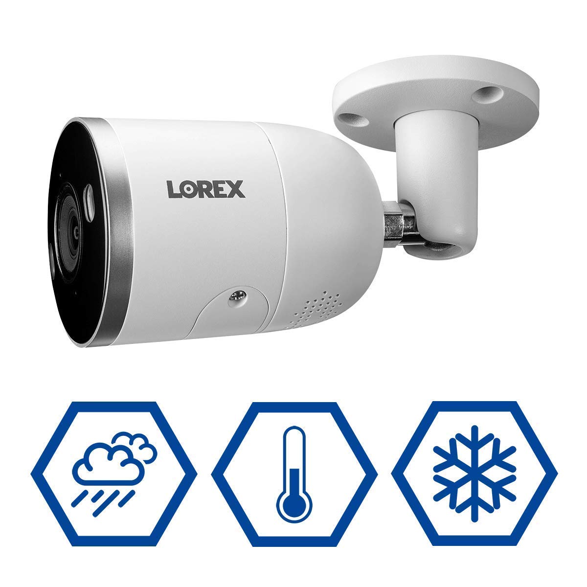 Lorex 4K IP Indoor/Outdoor Wired NVR Security Camera System, Ultra HD ...