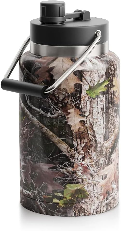 Amazon.com: RTIC Half Gallon, Insulated Jug Stainless Steel Coffee ...