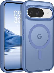 Amazon.com: BENTOBEN for Google Pixel 9 Case [Compatible with Magsafe] Translucent Matte ...