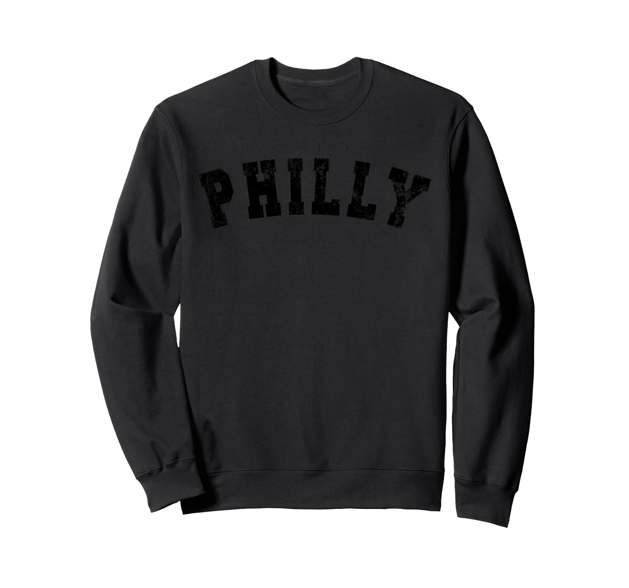 Amazon.com: Vintage Philadelphia Distressed Font Philly Apparel ...