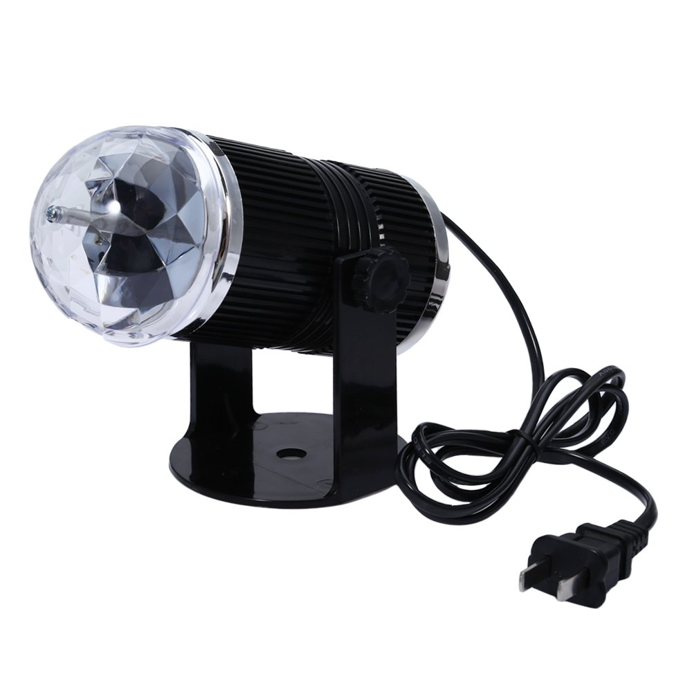 Jutek Sound Activated LED Crystal Stage Light Magic Ball Disco DJ Laser Lighting : Amazon.in ...
