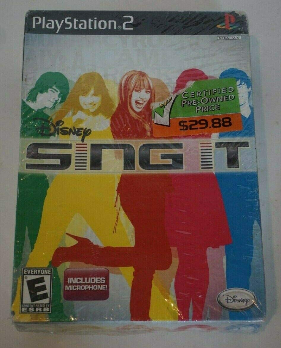 Amazon.com: Disney Sing It Bundle with Microphone - PlayStation 2 ...