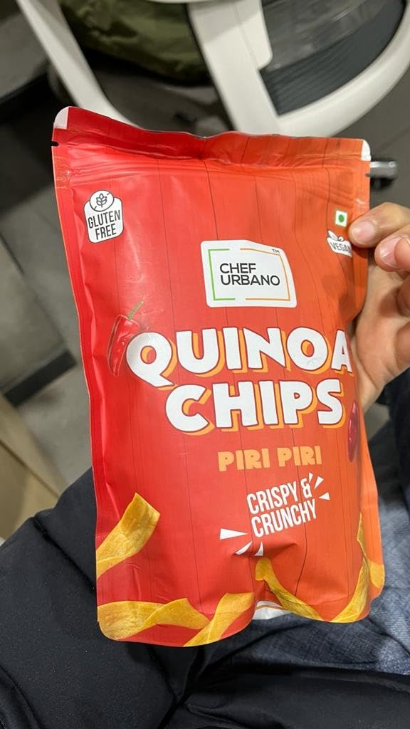 Chef Urbano Quinoa Chips Piri Piri 85g | Gluten Free | Vegan | Low GI ...