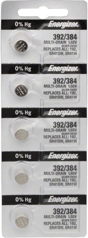 Amazon.com: Duracell 384/392 - 2 pack - 4 packs - 8 total batteries ...