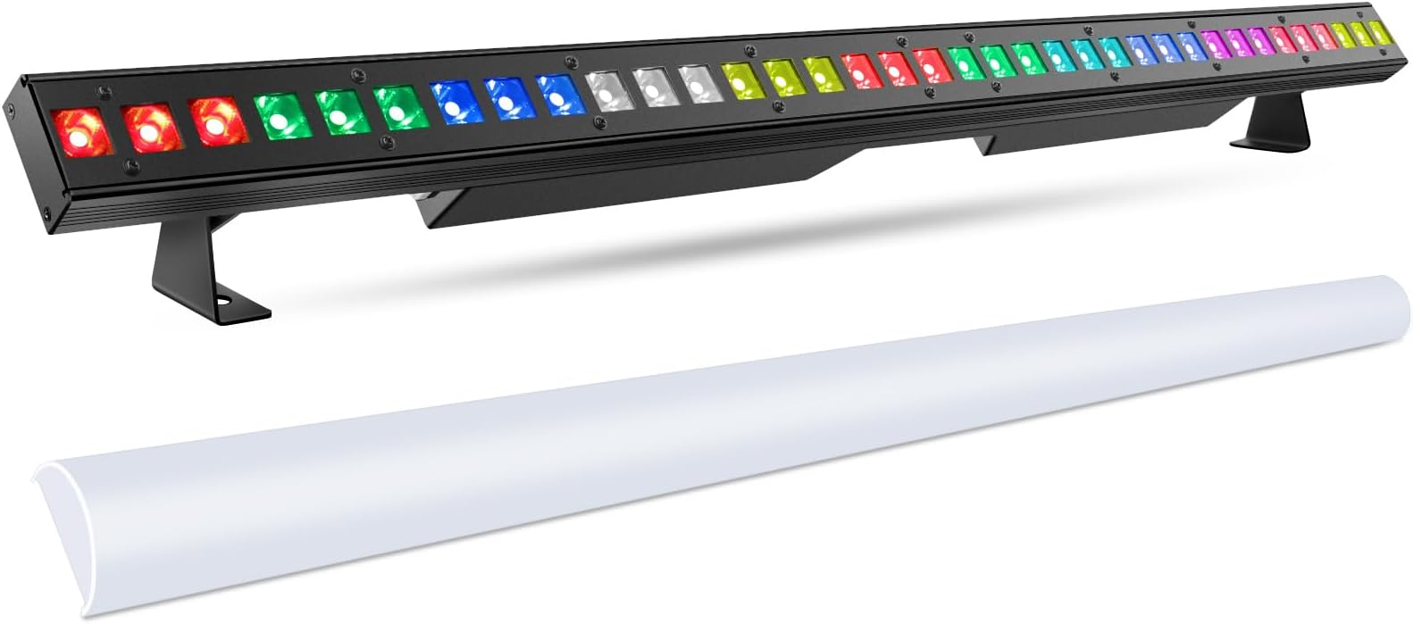 Amazon.com: LED Stage Wash Light Bar - OPPSK 120W 36LEDs RGBW DMX Light ...