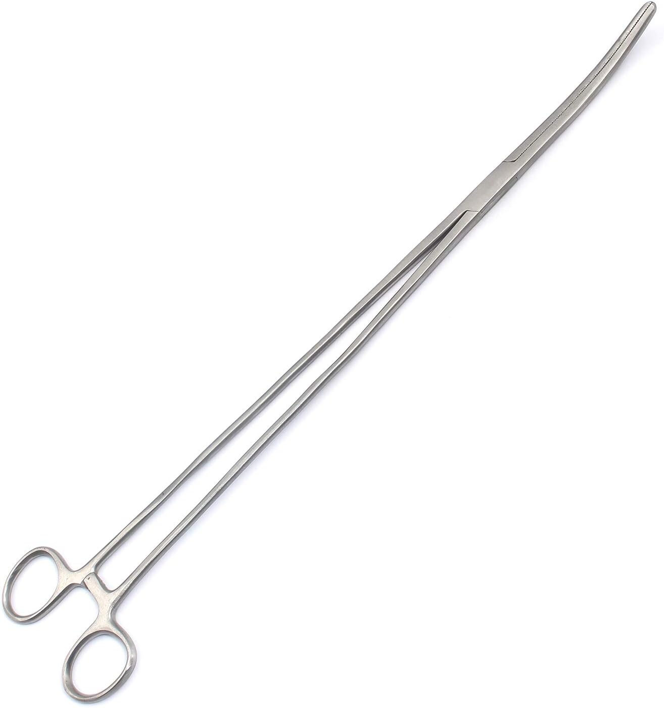 Amazon.com: OdontoMed2011® 16-Inch Self-Locking Curved Forceps ...