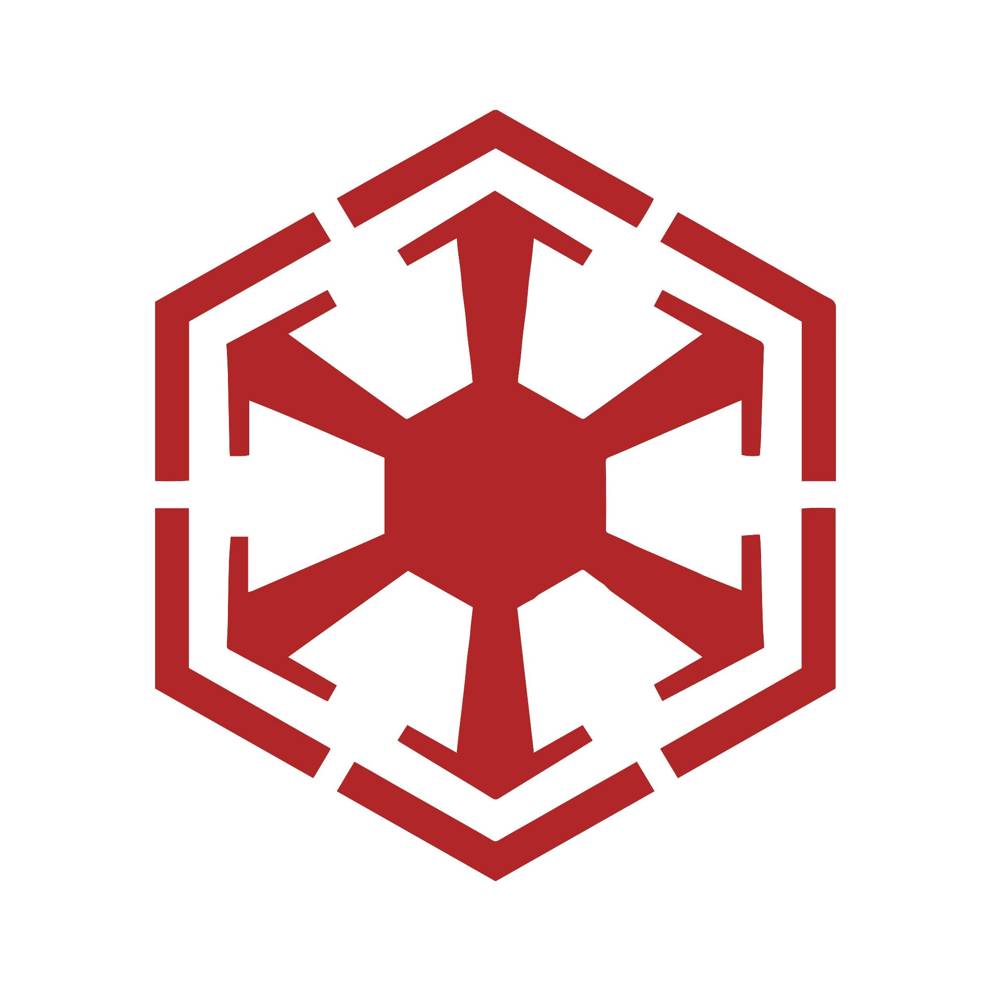 Amazon.com - Sith Emblem 6" Vinyl Sticker Car Decal (6" Red)