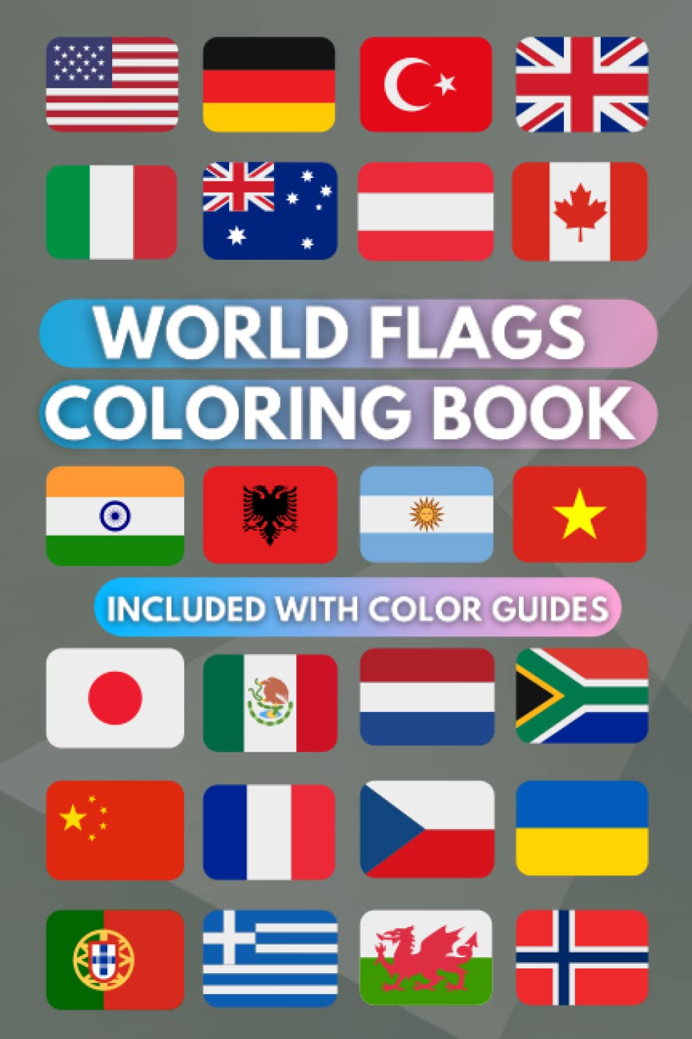 Buy WORLD S COLORING BOOK Included With Color Guides: Color in s for ...