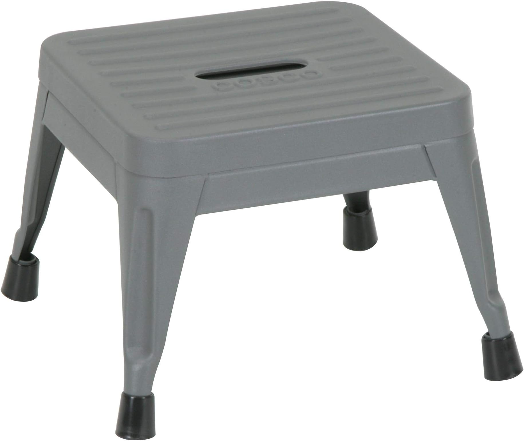 Amazon.com: COSCO 1-Step Stackable Steel Step Stool, 2 Pack, Gray ...