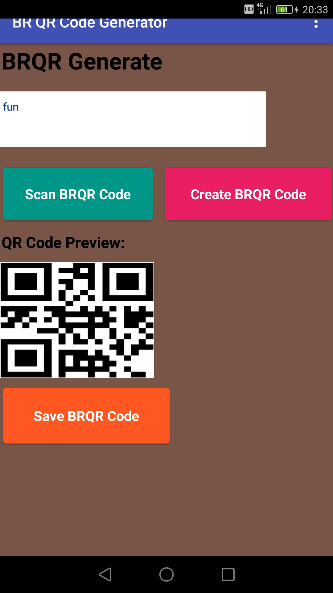 BRQR Code Scanner and Generator - Application sur Amazon Appstore