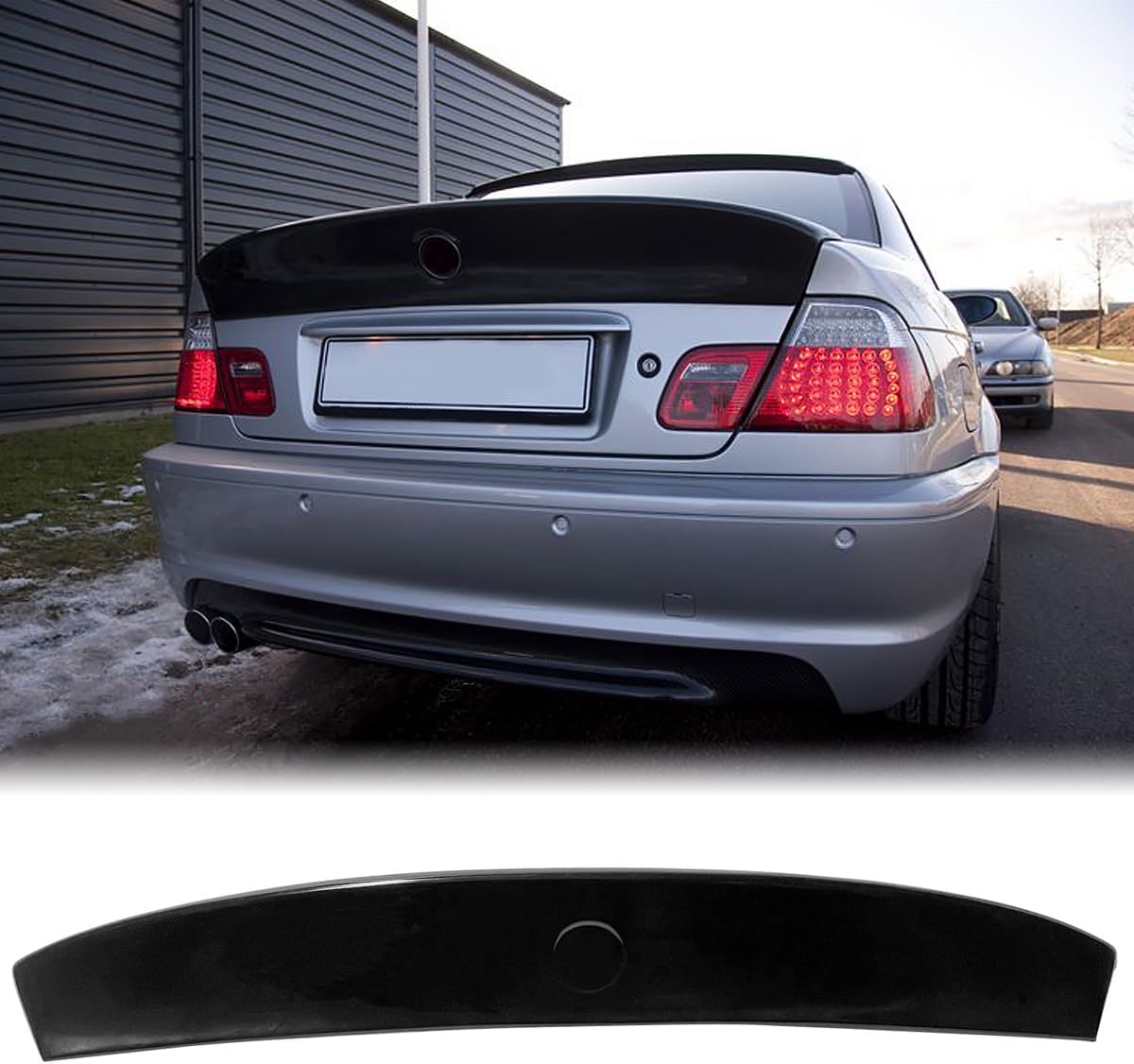 Amazon.com: MagicDrift Trunk Spoiler, Compatible with 2000-2006 BMW E46 ...