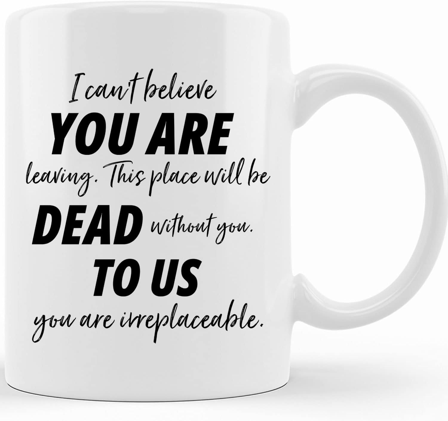 Amazon.com: Coworker Leaving Mug, Going Away Gift, Farewell Gifts For ...