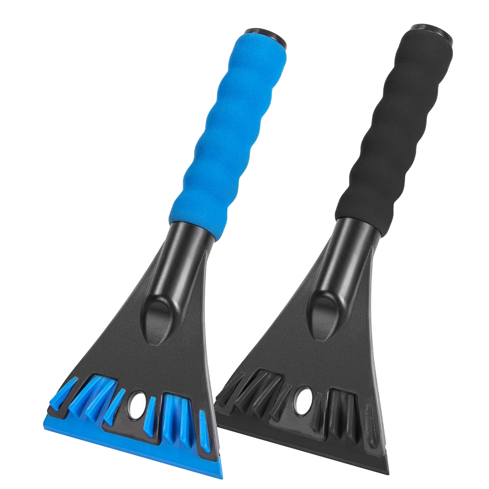 Fohil 2 Pack Ice Scraper for Car Windshield, 10 Inch Window Ice Scraper ...