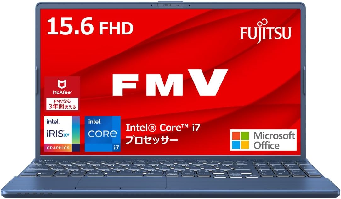 Amazon.co.jp: 【公式】 富士通 ノートパソコン FMV LIFEBOOK WA3/J1 (MS Office 2021/Win ...