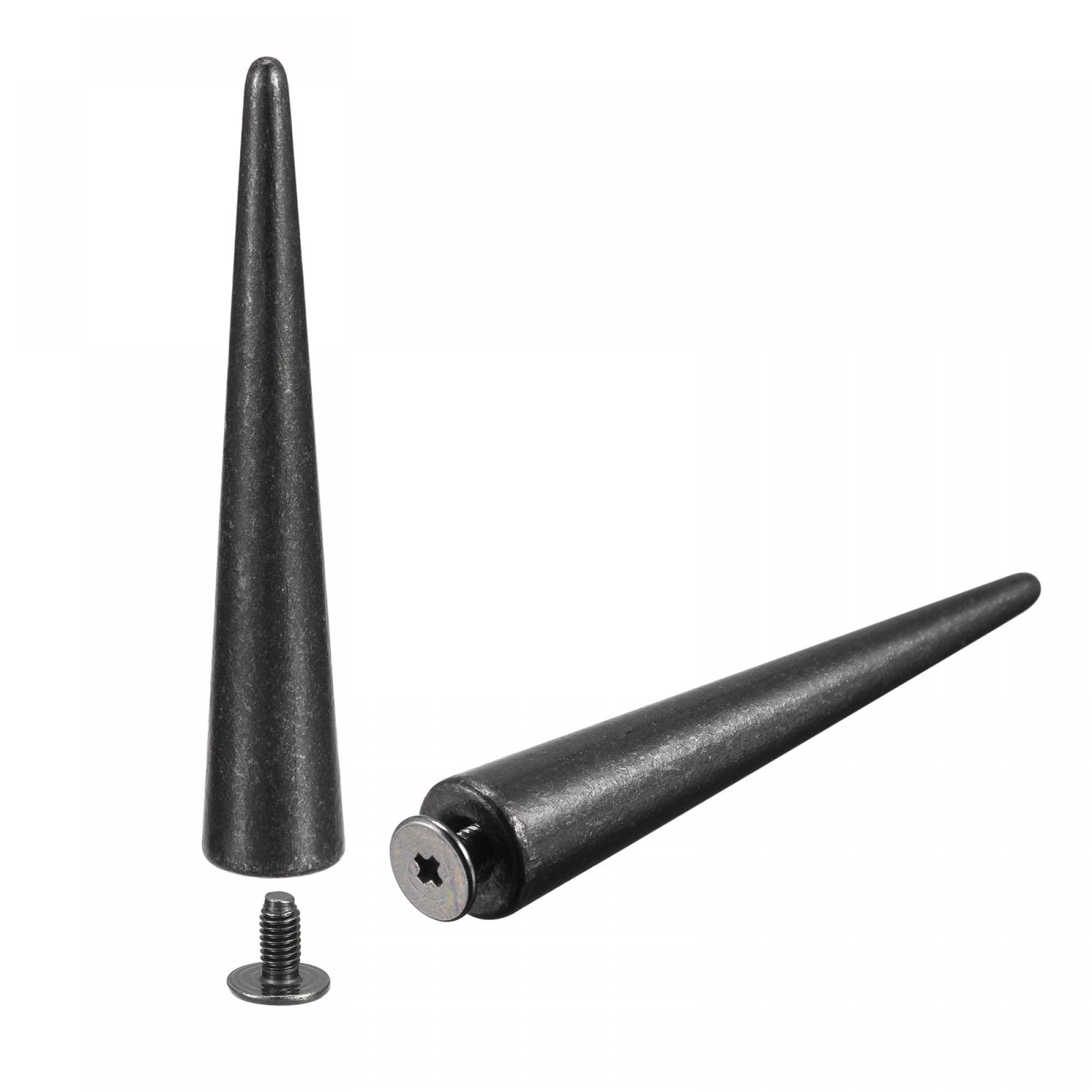 Amazon.com: uxcell 10x55mm Screw Back Rivets, 15 Sets Solid Leather ...