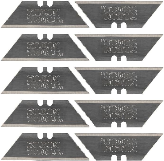 Amazon.com: Utility Knife Blades Ten Pack - Box Cutter Blades Refills ...