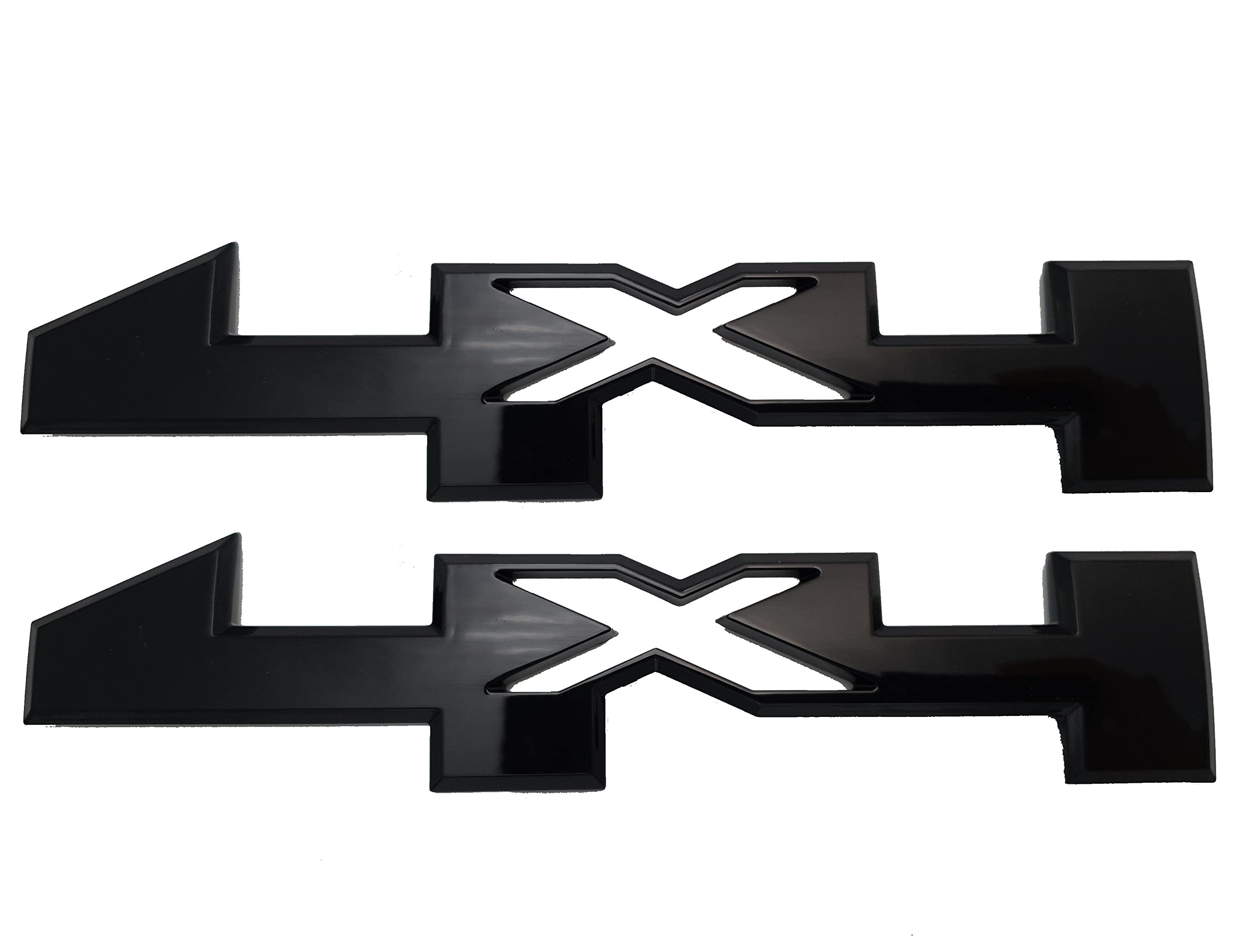 Amazon.com: YUNSHE 2pcs 4 x 4 Emblem 4x4 Door Badge 3D Raised Decals ...