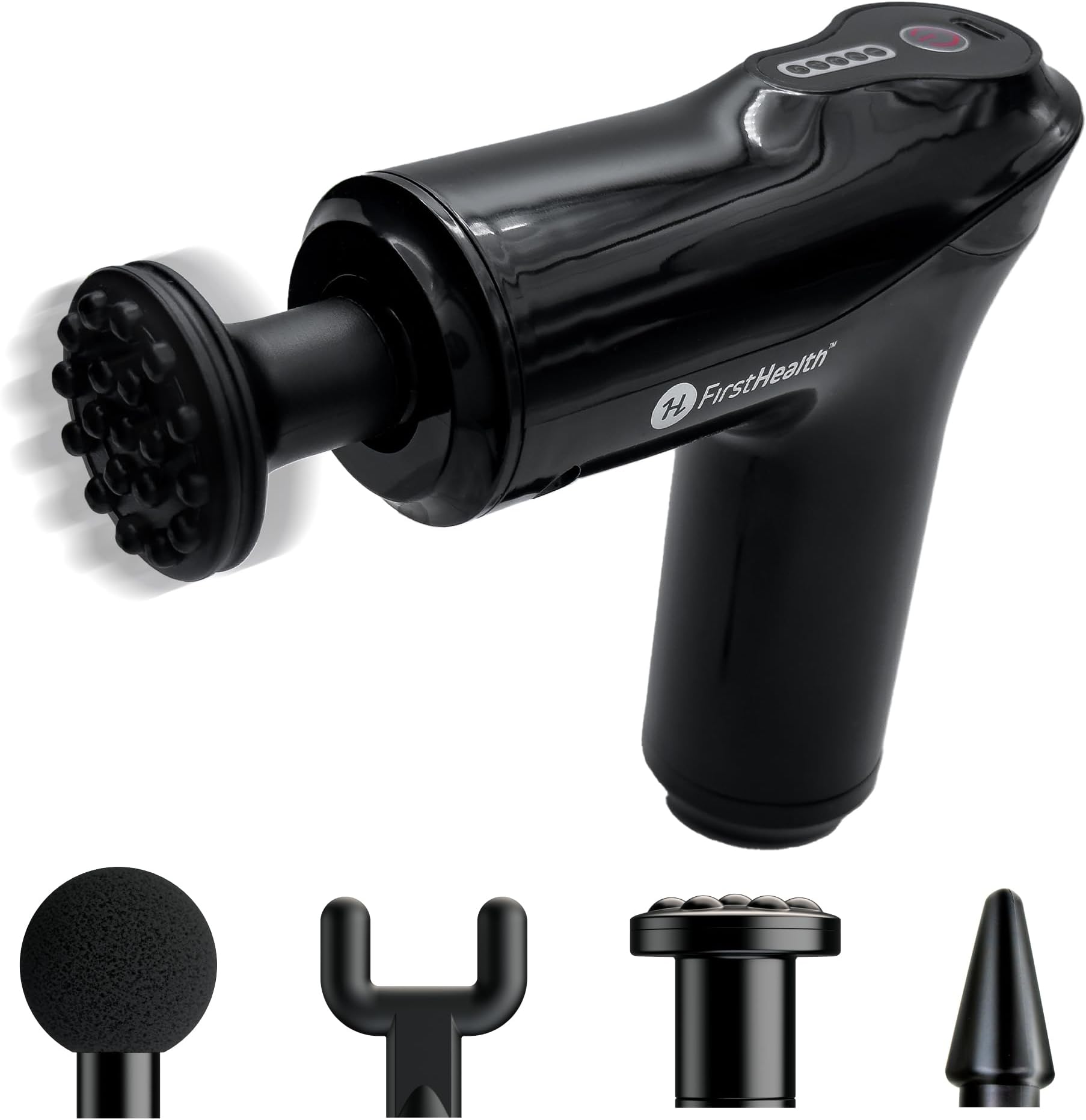 Amazon.com: FIRSTHEALTH Mini Massage Gun: Portable, Cordless ...