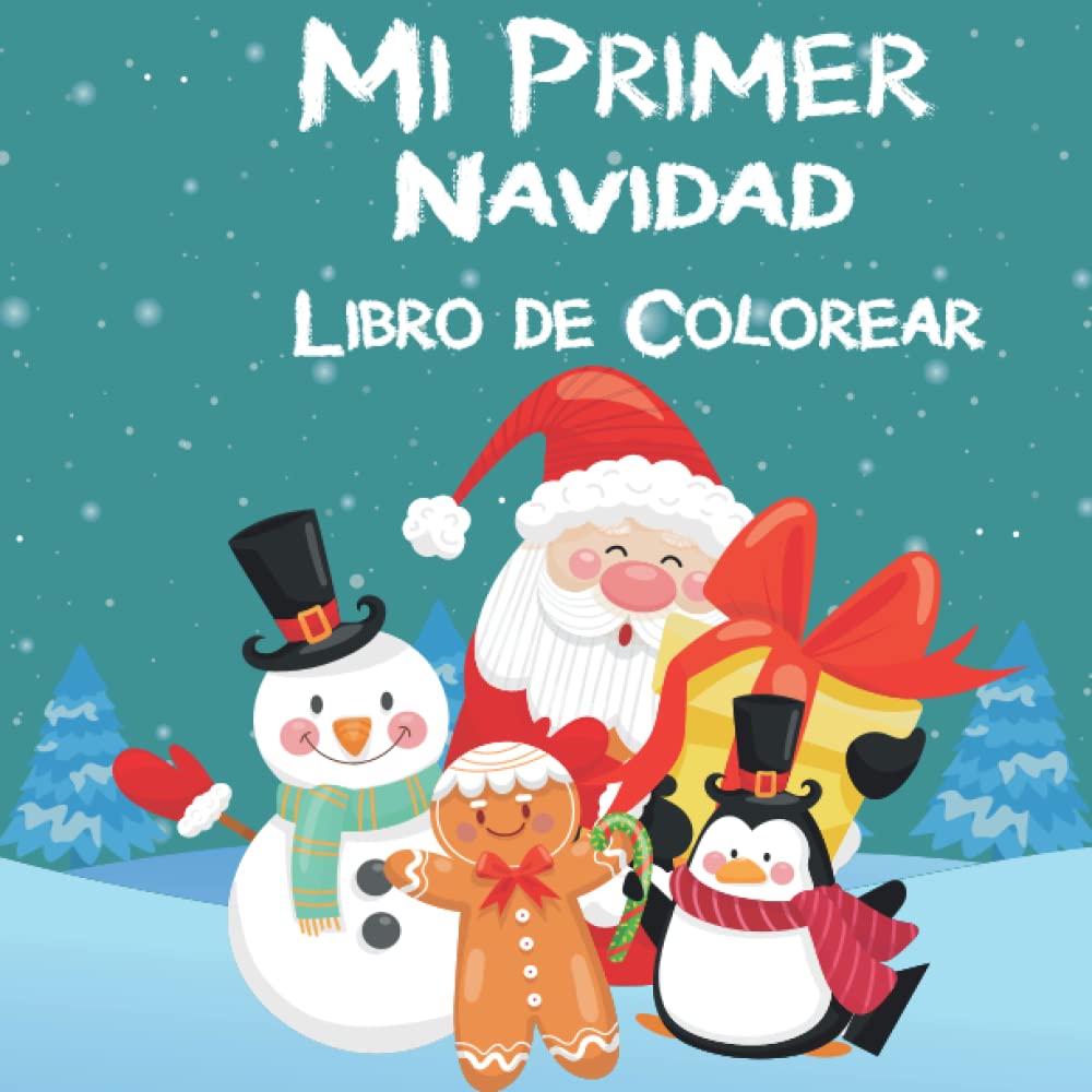 Buy Mi Primer Libro de Colorear de Navidad para niños: Libro para ...