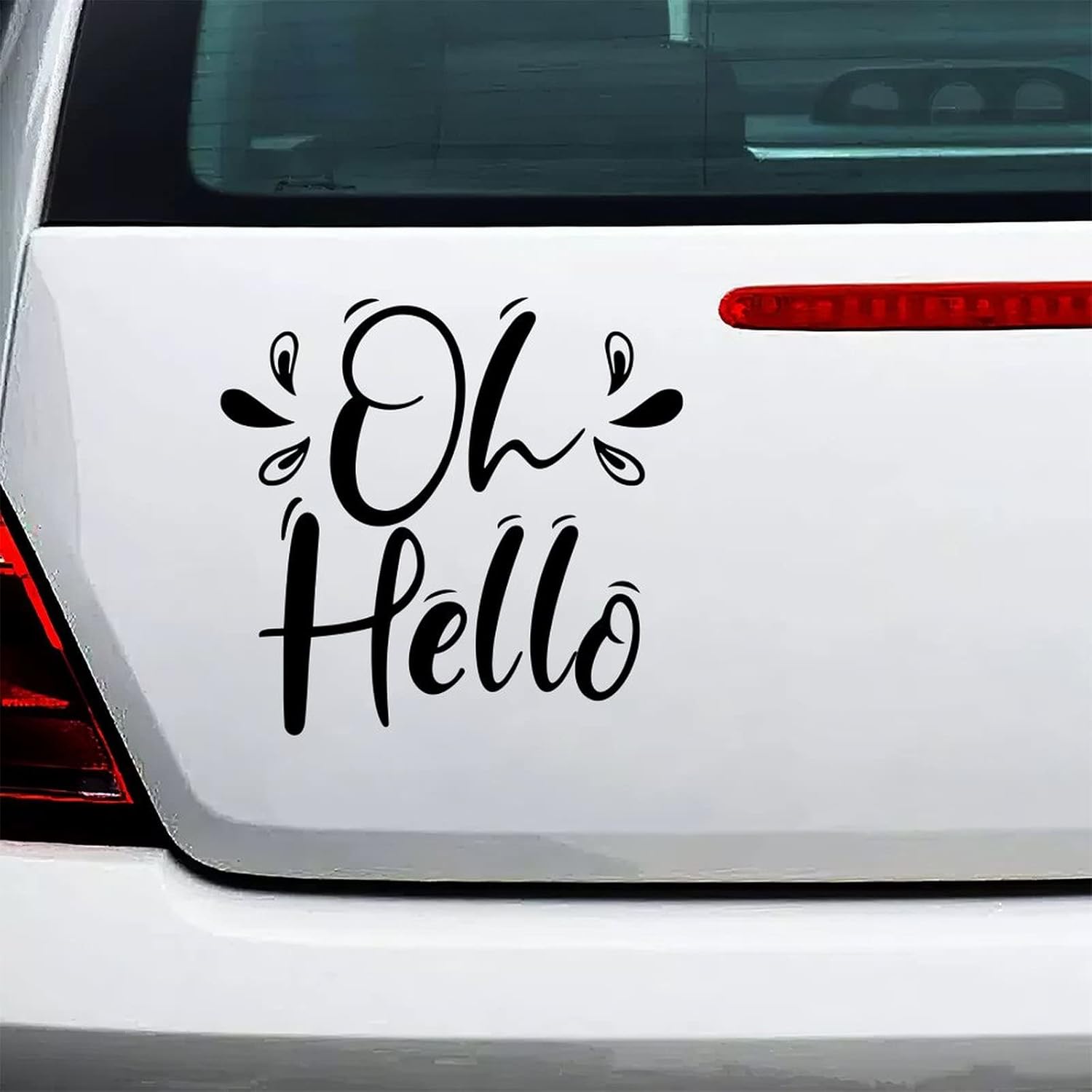 Amazon.com - Oh Hello Adhesive Vinyl Wall Stickers for Home Nursery ...