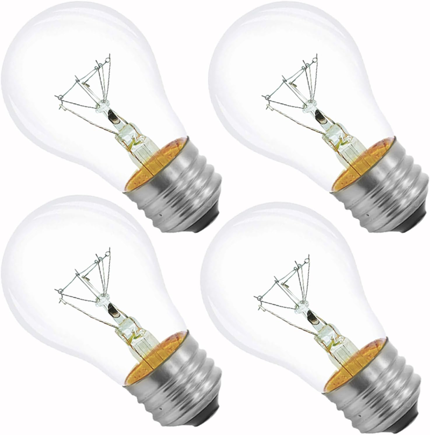 Amazon.com: Oven Light Bulb 40 Watt, G45 Clear - High Temp 120V 415 ...