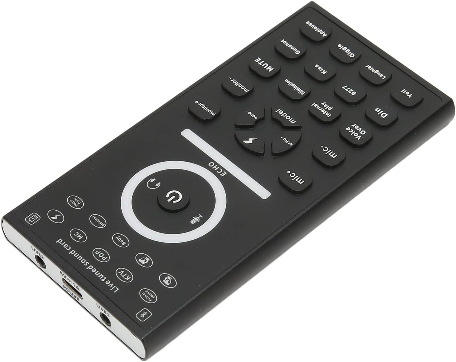 Mini Voice Changer Device, Multi Sound Effects Beautifying Handheld ...