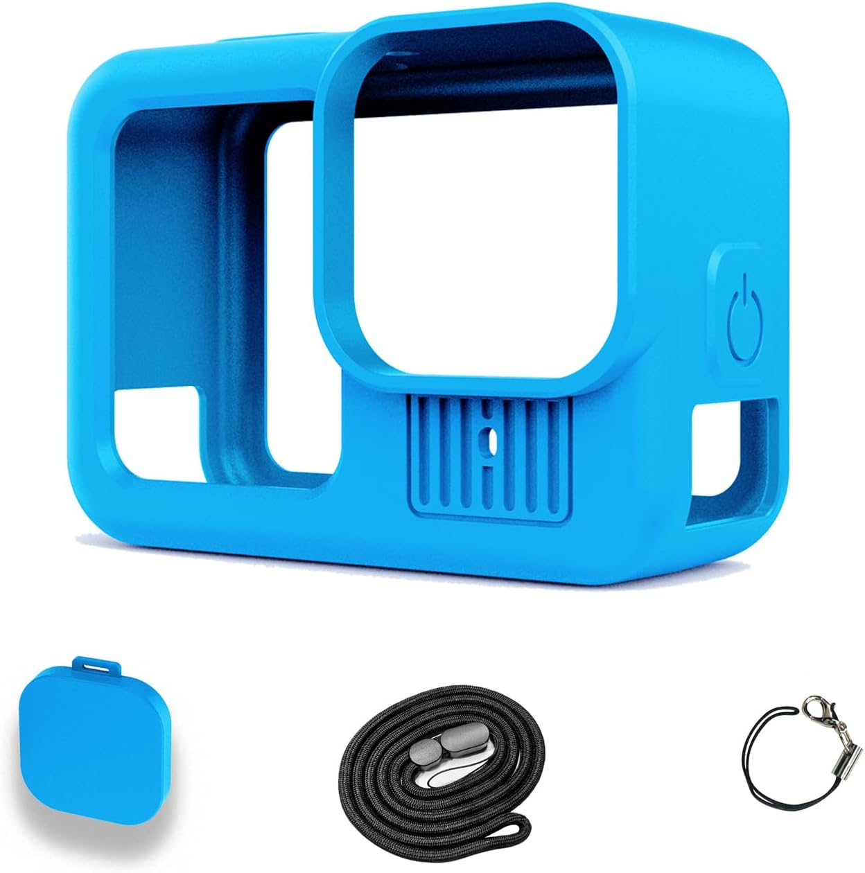 Amazon.com : Silicone Case for GoPro HERO13 Action Camera, Battery Side ...