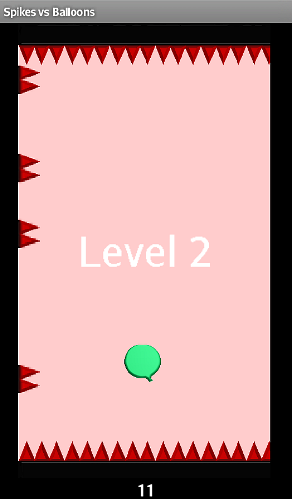 Aplicación Spikes vs Balloons en Amazon Appstore