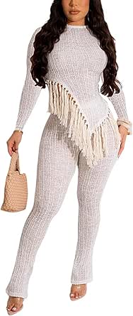 Amazon Sexy Two Piece Outfits For Women Conjuntos De 2 Piezas