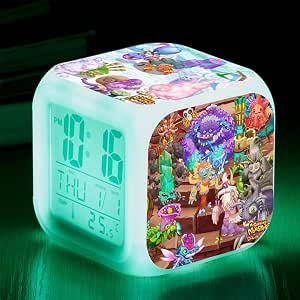 My Singing Monsters Alarm Clock for Kids, Game LED Digital Alarm with 7 ...