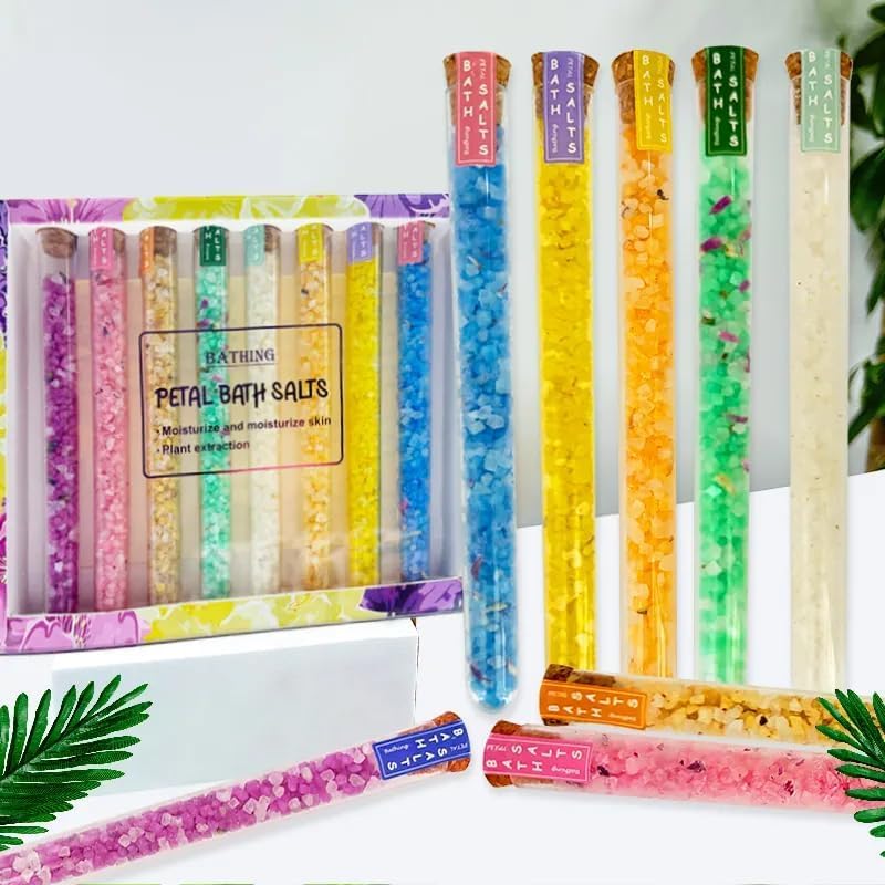 Amazon.com: LXSKN Bath Salts - 26 PCS Bubble Salt - Individually ...