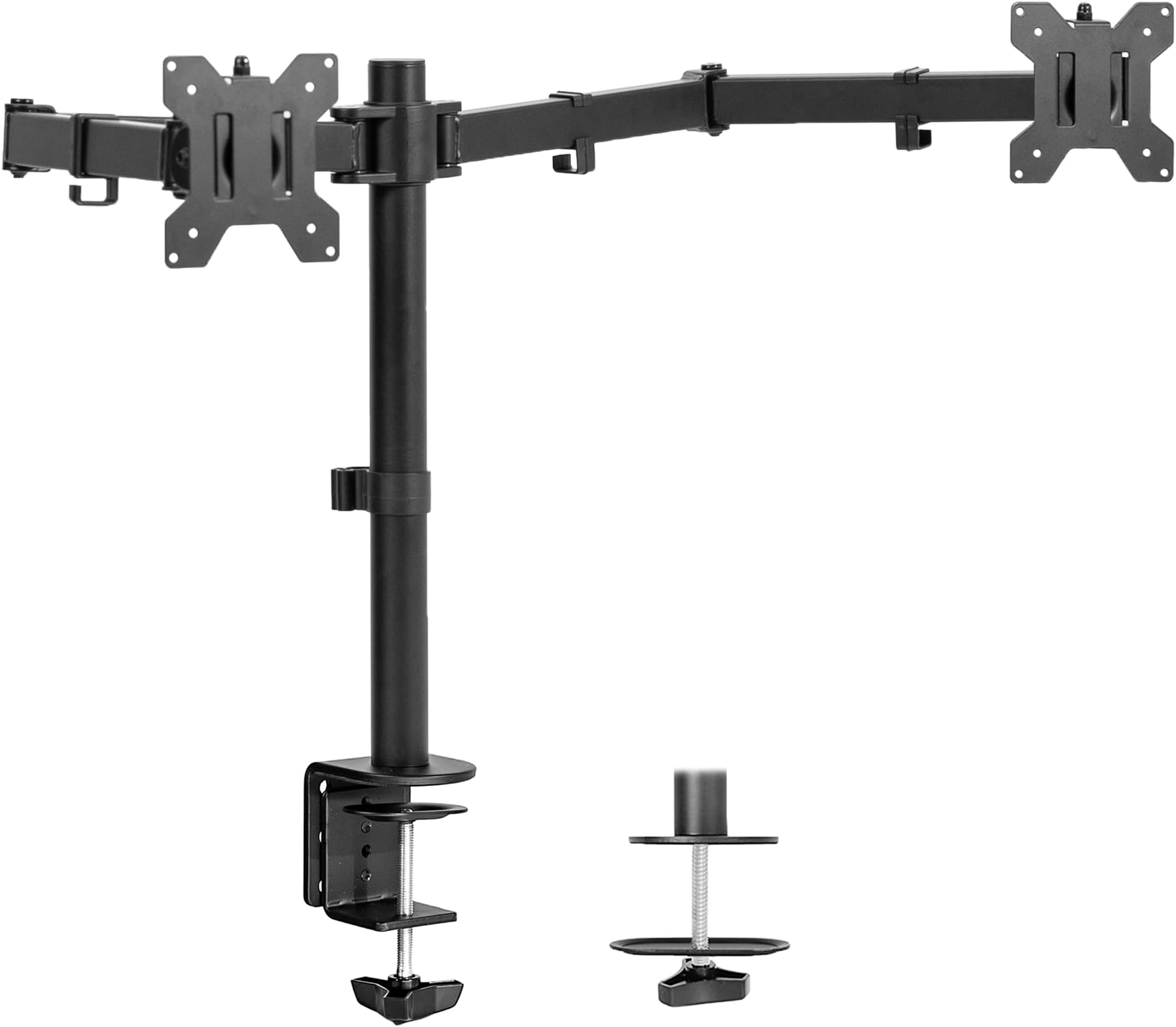 Amazon.com: VIVO Dual Ultrawide Monitor Desk Mount, Heavy Duty Fully ...