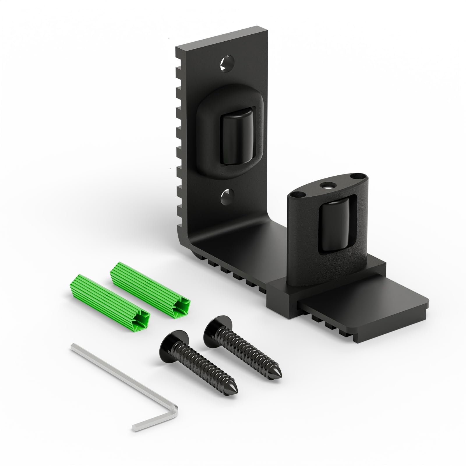 Snapklik.com : Sliding Barn Door Floor Guide Adjustable Wall Mounted ...