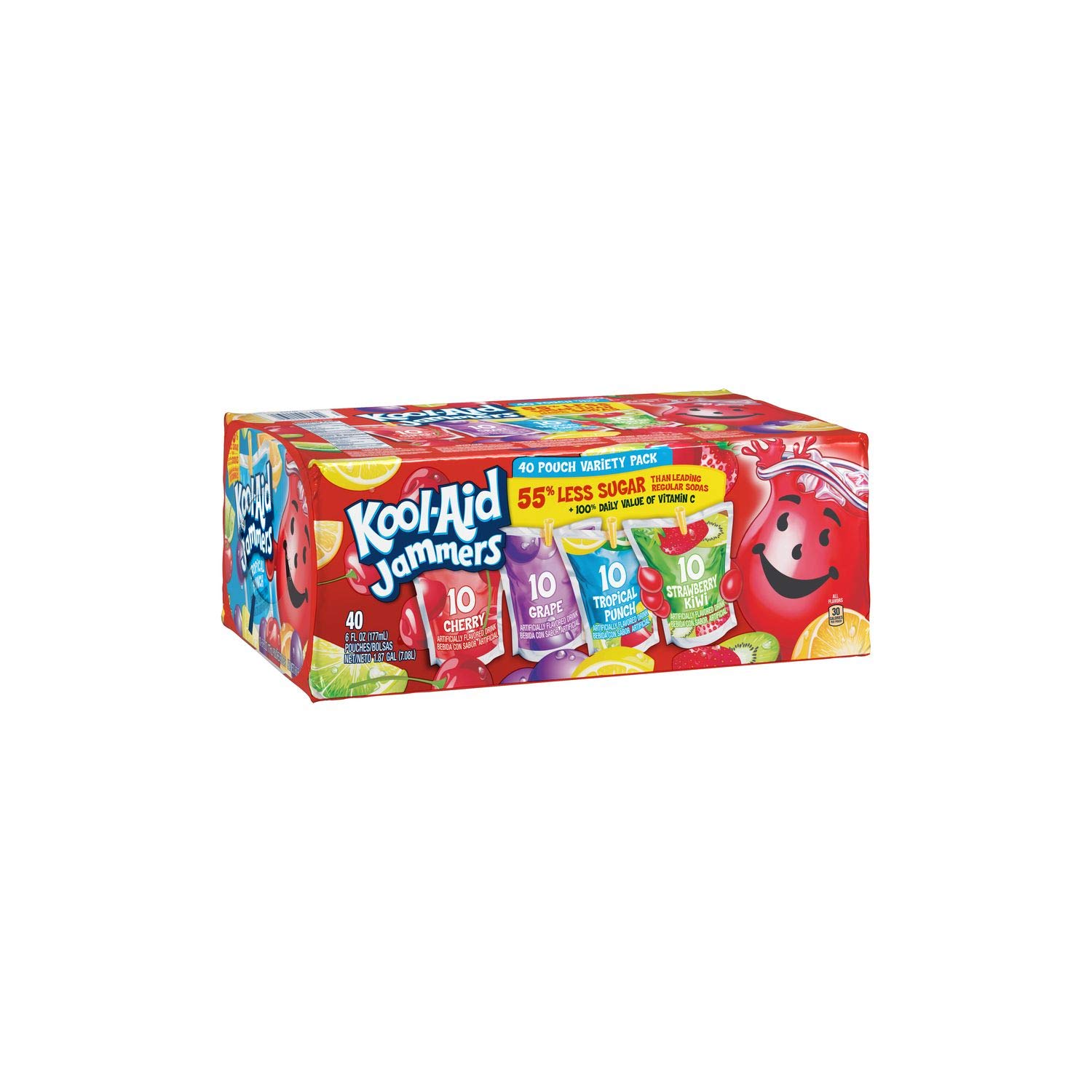 Buy Kool Aid Jammers Soft Drink-ready To Drink Variety Pack -- 4 per ...