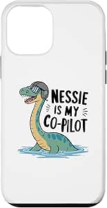 Amazon.com: iPhone 12 mini Loch Ness Monster, Nessie Is My Copilot, Cryptid Nessie Case : Cell ...