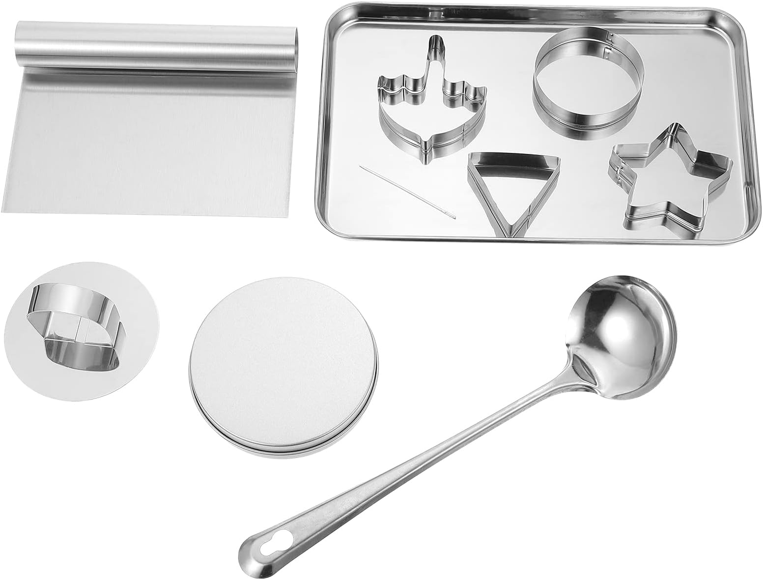 Amazon.com: 10pcs Korean Sugar Candy Making Tool Squid Sugar Game Tin ...