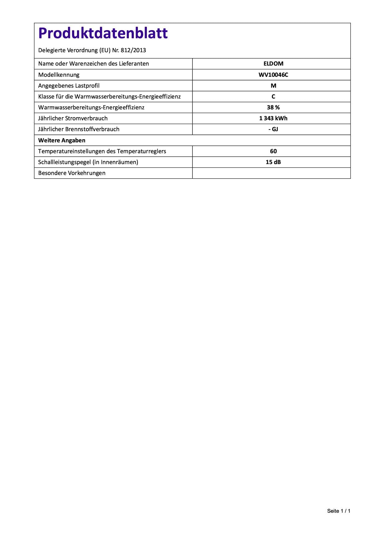 Elektrospeicher Warmwasserspeicher Boiler mit Appsteuerung über WiFi ...