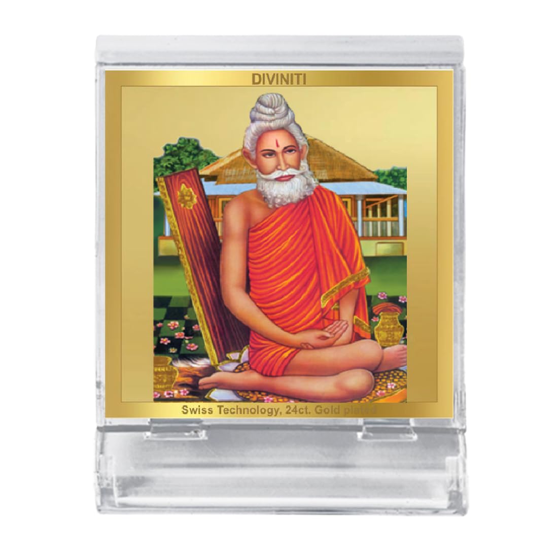 DIVINITI Baba Lokenath Photo Frame for Car Dashboard, Table Decor| ACF ...