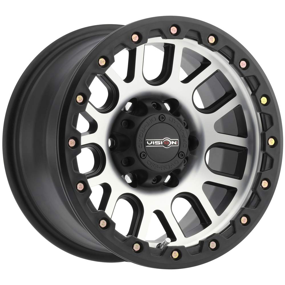 Amazon.com: Vision Nemesis 18x9 Black Machined Wheel / Rim 6x135 with a ...