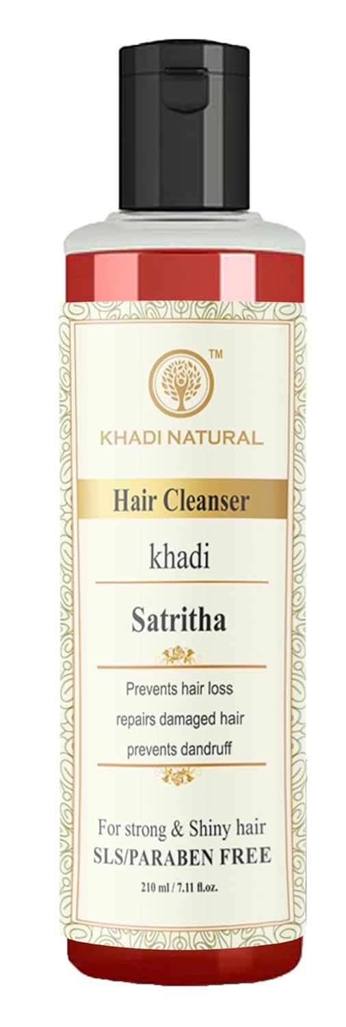 Buy KHADI NATURAL Satritha Cleanser (Shampoo) (Pack 1, 210ML) Online at ...