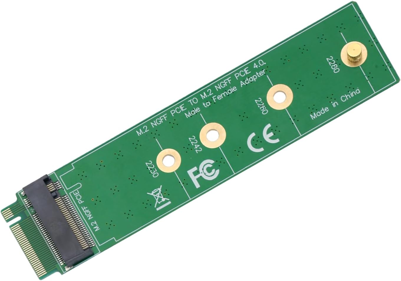 Amazon.com: Suckoo NVME M-Key M.2 PCIE 4.0 Extension Adapter Card NGFF ...