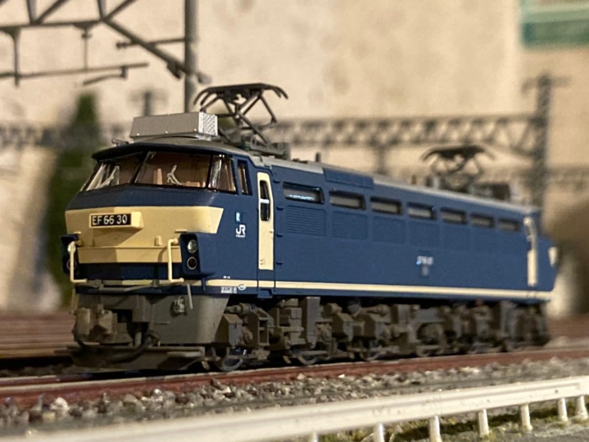 Amazon | [加工品][JR貨物 EF66-30] TOMIX 7160 EF66-0形 貨物新更新色 直流電気機関車 クーラー取付、パーツ取付、ウェザリング加工品 | 鉄道模型 通販
