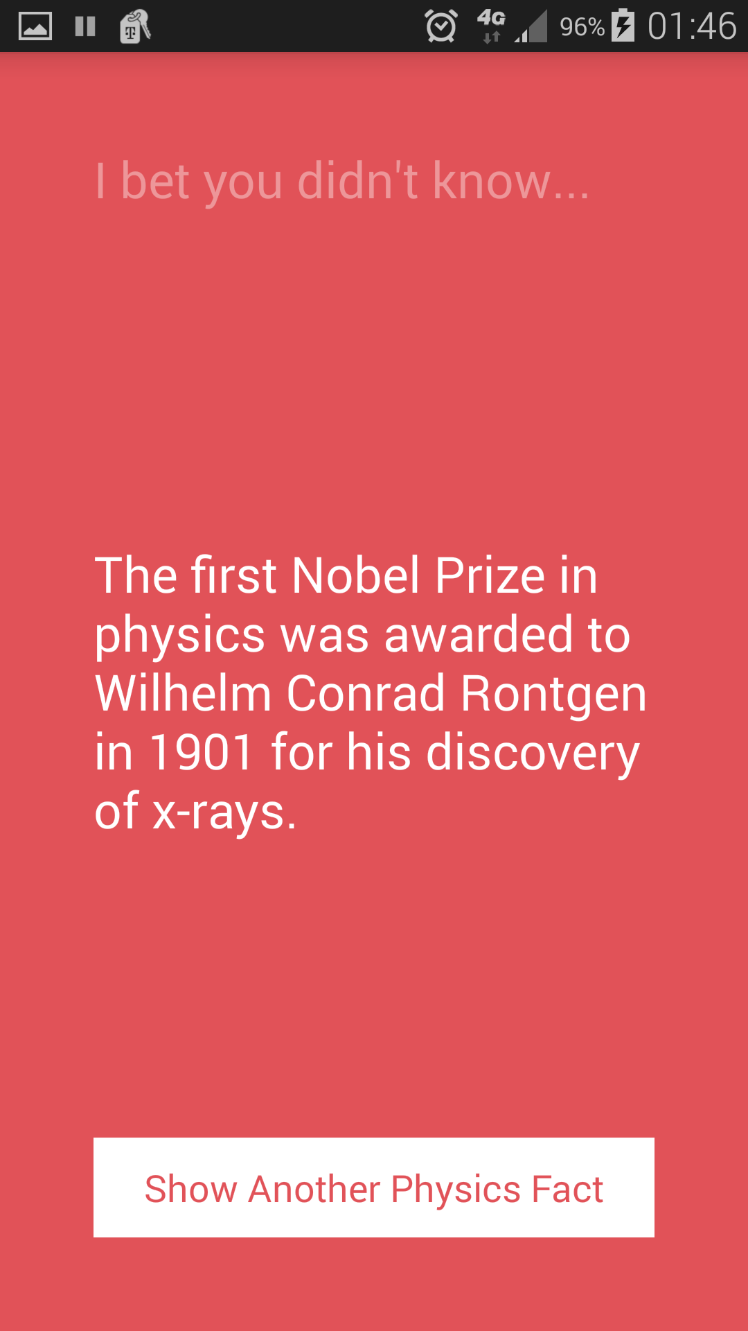 Physics Facts - App on Amazon Appstore