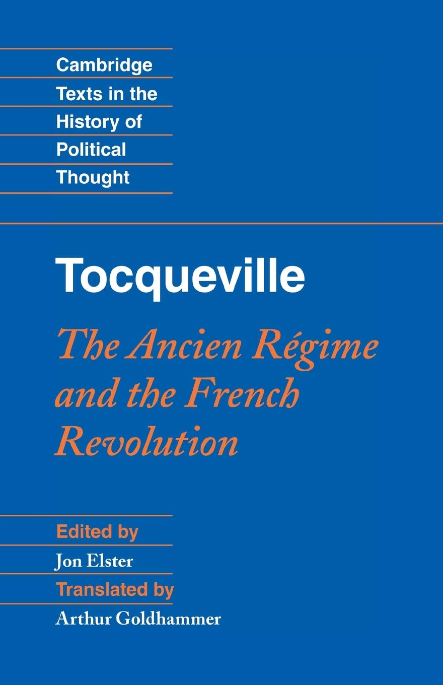 Amazon.com: Tocqueville: The Ancien Régime and the French Revolution ...
