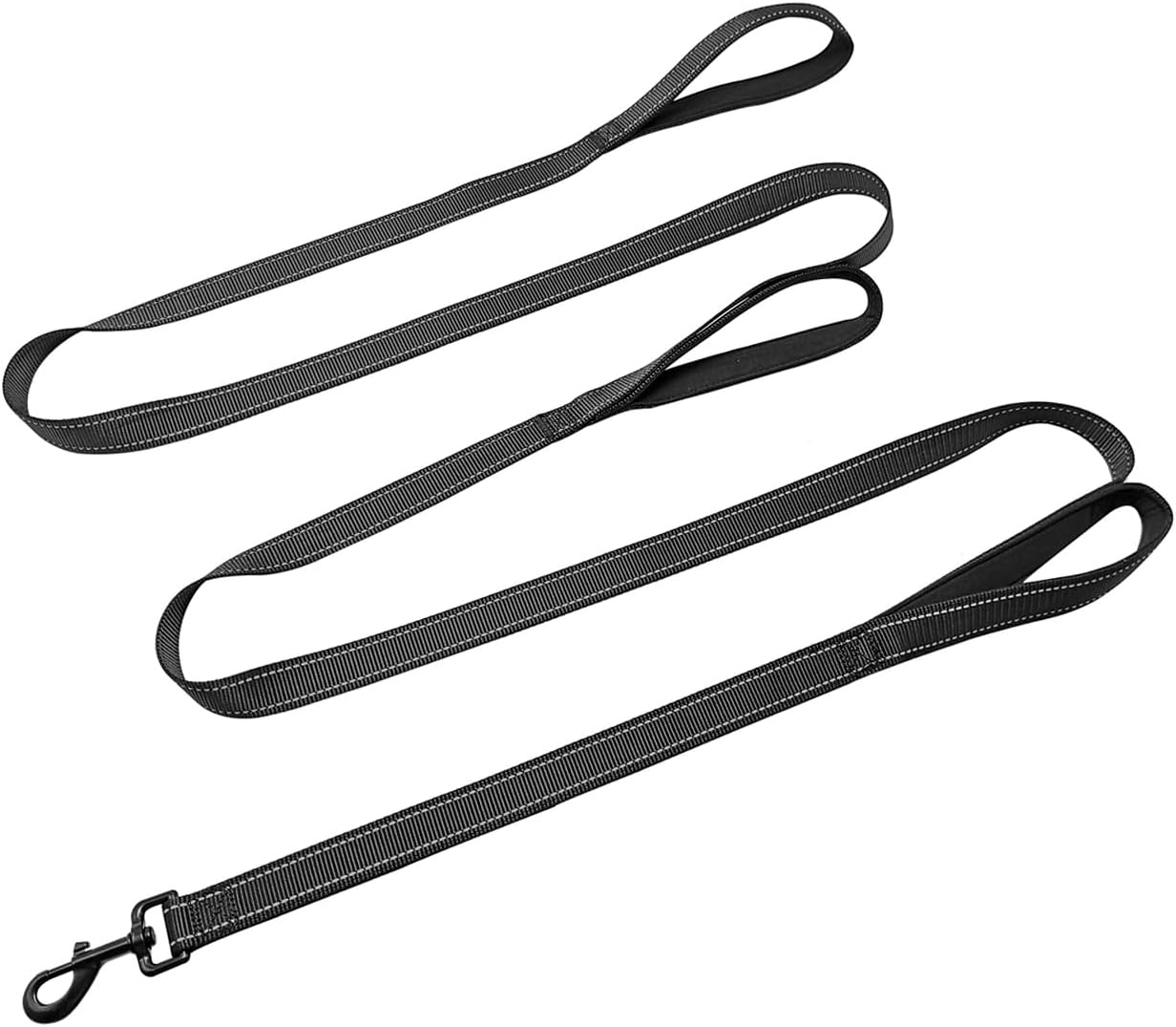 Amazon.com : Mycicy 3 Handle Dog Leash, 10FT Triple Handle Dog Leash ...